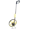 TOPWAY Distance Measuring Wheel 9999.9m with Foldable Handle, Stand and ...