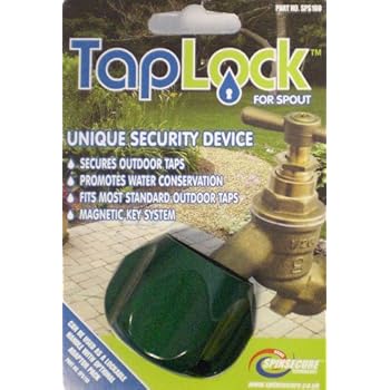 Taplock for Spout. Outdoor garden tap security lock device Ideal. for ...