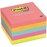 Post-it Notes Neon Colors 653AN 1.5 x 2 in (38 mm x 51 mm), 12 pads ...