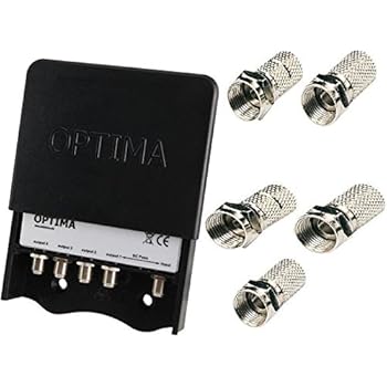 2 Way Outdoor External TV Aerial Splitter SAC by: Amazon.co.uk: Electronics