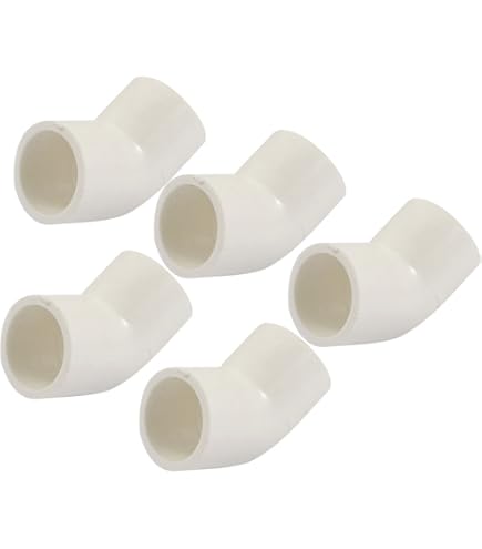 32mm Waste Pipe Fittings Uxcell 20mm PVC Slip 90 Degree Elbow Coupling ...