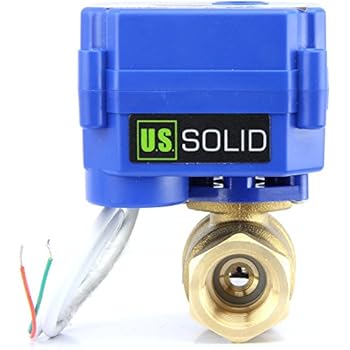 DC 12V vanne motorisée 2 voies 1/2 3/4 1 1-1/4 pouce electrovanne 12v eau 3/4 vanne electrique ...