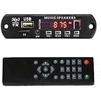 Electronic Spices Bluetooth FM with MIC Slot Big Display USB IR Antenna ...