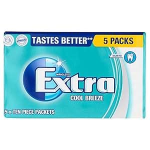 Extra Cool Breeze Gum Multipack, 5 Each: Amazon.co.uk: Prime Pantry