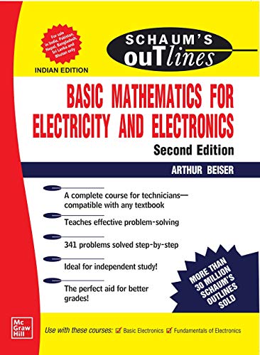Buy Schaum's Outline Of Basic Mathematics For Electricity & Electronics ...