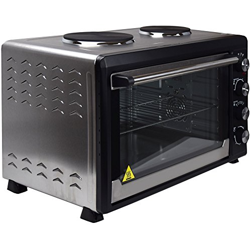 Syntrox Germany 60 Liter Mini Stand Backofen mit Umluft und Drehspieß ...