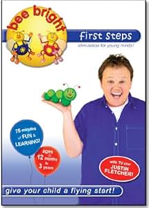 bee bright first steps with Justin Fletcher 12 months - 3 years DVD DVD ...