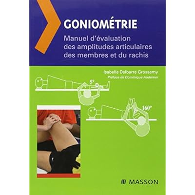 goniométrie articulaire