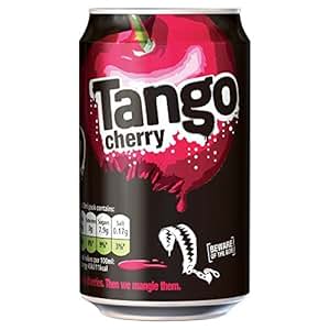 ( 24 Pack ) Tango Cherry Cans 330ml - 330ml: Amazon.co.uk: Grocery