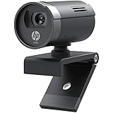 HP w100 480P 30 FPS Digital Webcam with Built-in Mic, Plug and Play ...