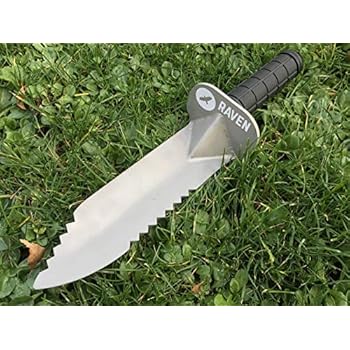Raven Metal Detecting Digging Spade/Trowel/Tool with Serrated Edge ...