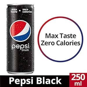 Pepsi Black, 250ml Slim Can: Amazon.in: Amazon Pantry