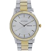Titan Octane Analog White Dial Men's Watch-1643SM01 / 1643SM01 : Amazon ...