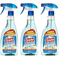 Elbow Grease Glass Cleaner with Vinegar for Windows and Mirrors, 500 ml ...