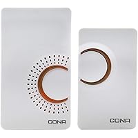 CONA Wireless Remote Door Bell (White) : Amazon.in: Home Improvement