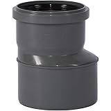 Ostendorf HTsafe Reduktion kurze Ausführung DN 110/75 mm HT-Rohr, grau: Amazon.de: Baumarkt