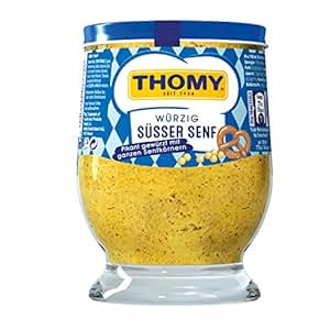 THOMY Senf Süß Glas 250ml: Amazon.de: Lebensmittel & Getränke