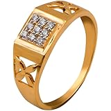 Joyalukkas Pride Diamond Collection 18k Yellow Gold and Diamond Ring ...