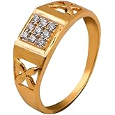 Joyalukkas Pride Diamond Collection 18k Yellow Gold and Diamond Ring ...