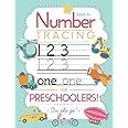 Number Tracing Book for Preschoolers and Kids Ages 3-5: Trace Numbers ...