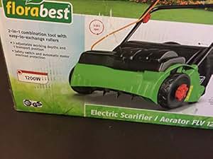 Florabest FLV 1200 B1 Scarificateur électrique à gaz: Amazon.fr: Bricolage