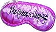 Diabolical Gifts DP0400 Queen is Sleeping Comfy Travel Eye Mask, Pink ...