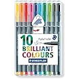 STAEDTLER Triplus Roller 403 SB10 Triangular Rollerball Desktop Box ...