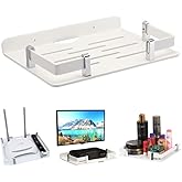 GLOXY Acrylic Unbreakable Multi-Purpose TV Set Top Box Stand with ...