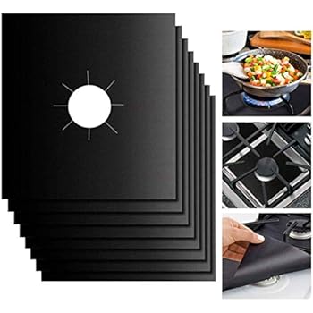 4PC GAS STAINLESS STEEL HOB COVER ELECTRIC HOBS OVEN HOME COVERS HOBS ...