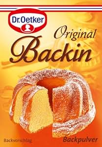 Dr. Oetker Backin Backpulver, 18er Pack (18 x 10er packs a 16 g ...