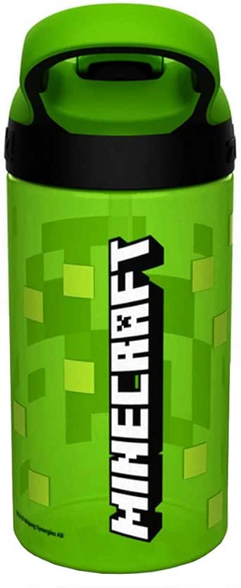 Minecraft Childrens/Kids Plastic Water Bottle: Amazon.co.uk: Clothing