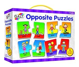 Galt Toys Opposite Puzzles: Amazon.co.uk: Toys & Games