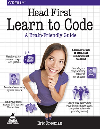 HEAD FIRST LEARN TO CODE : Freeman, Eric: Amazon.in: Books