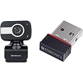 Zebronics Zeb-Crisp Pro Digital Zoom Web Camera with USB (HD) with 5 ...