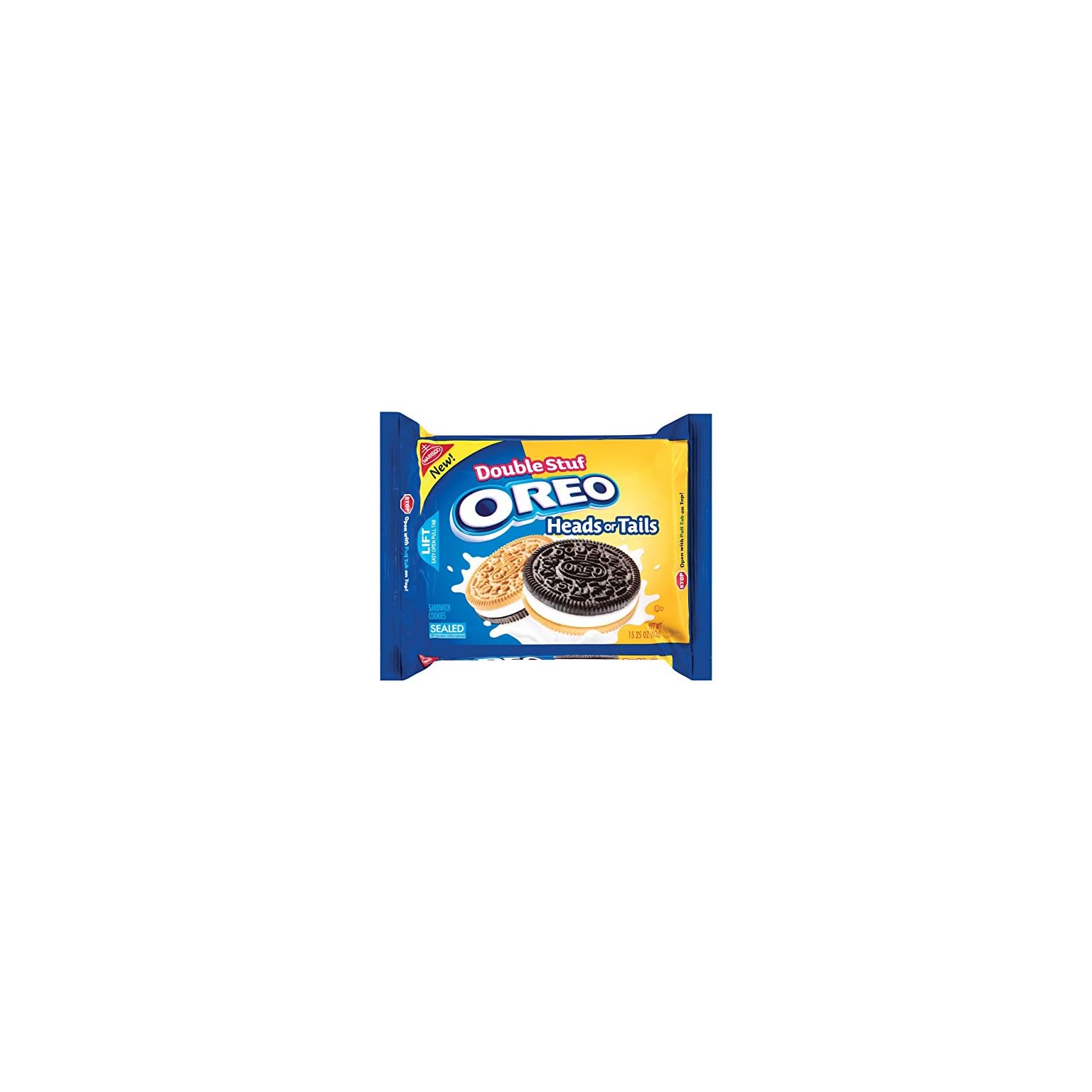 Oreo Heads or Tails Double Stuff Cookies (432g), 1er pack ★ Palmöl ...