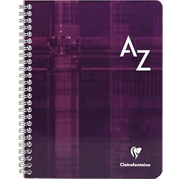 Tiger Index A-Z Twinwire A5 Notebook: Amazon.co.uk: Office Products