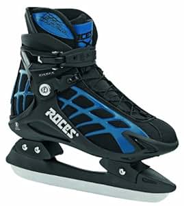 Roces T Ice 10 Men's Ice Skates Black Black-blue Size:51: Amazon.co.uk ...