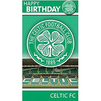 Gift Ideas - Official Celtic FC Birthday Card And Badge - A Great ...