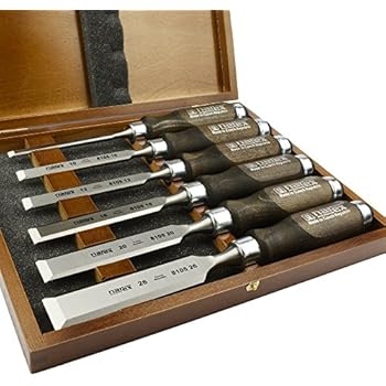 Irwin Marples MAR373S8 Splitproof B/E Chisel (Set of 8): Amazon.co.uk ...