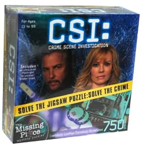 CSI Crime Scene Investigation 750 Piece Jigsaw Puzzle - Everybody ...