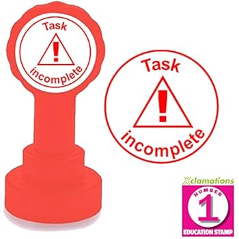 "Peer assessed" Self inking teacher reward stamp X12057: Amazon.co.uk ...