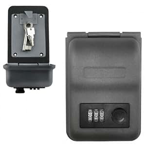 Key Box Mini Key Safe with Combination Lock: Amazon.co.uk: DIY & Tools