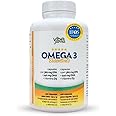 Vibefarma Omega 3 IFOS Essentials 1200mg EPA y DHA + 2000 UI Vitamina ...