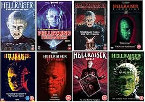 Hellraiser 1-8 Complete DVD Collection : Hellraiser 1 / Hellraiser 2 ...
