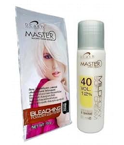 Haare Bleichen Blondierung Blondierpulver + Peroxide Emo Gothic Punk ...