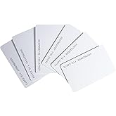 WeKonnect RFID Access Cards 125kHz – Pack of 100 | Thin 0.8mm Proximity ...