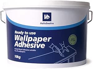 Halls Beeline Ready Mixed Wallpaper Adhesive Ready To Use: Amazon.co.uk ...