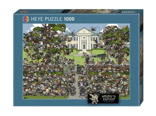 Opiniones de Heye 29419 Daniel Lalic, Wheres Elvis Graceland - Puzzle ...