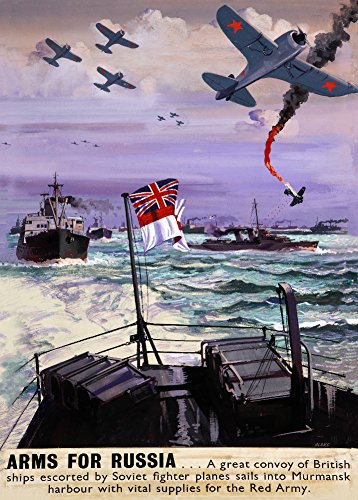 Buy Vintage British WW11 Propaganda 'Arms for Russia. A Geat Convoy of ...