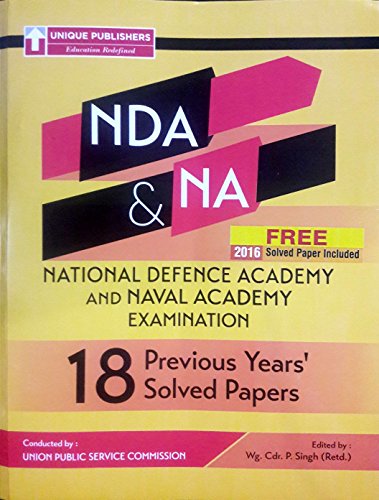 NDA - Previous Years' Question Papers : Wg. Cdr. P. Singh(Retd ...